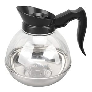 bordstract coffee kettle, stainless steel 1700ml heat resistant household tea pot for induction cooker