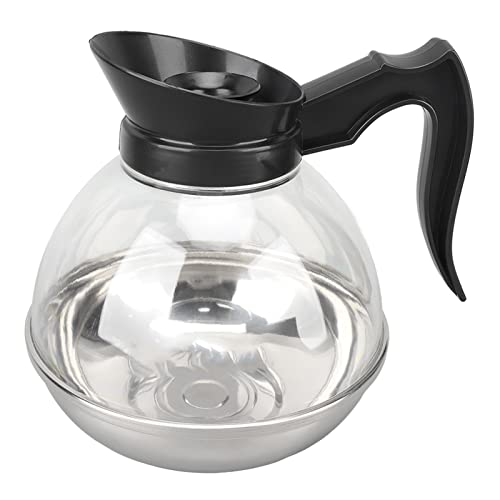 BORDSTRACT Coffee Kettle, Stainless Steel 1700ml Heat Resistant Household Tea Pot for Induction Cooker