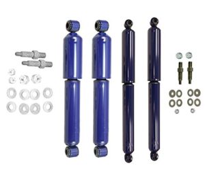 monroe monro-matic plus front rear shock absorbers for chevy k5 blazer gmc jimmy rwd