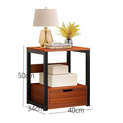 ZHAOLEI Simple Bedside Table Simple Economy Bedroom Storage Cabinet ，Bedside Shelf Storage Cabinet