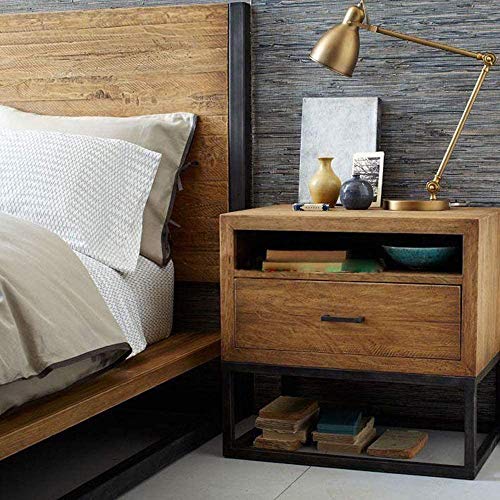 ZHAOLEI Simple Bedside Table Cabinet Bedroom Locker Economical Nordic Bedroom Nightstands Locker