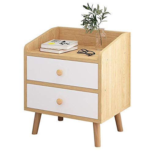 ZHAOLEI Bedside Table Simple Bedroom Bedside Cabinet Self-contained Storage Locker Solid Wood Bedside Cabinet Nordic