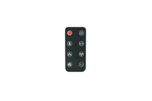 replacement remote control for comfort glow qf4714r ef5675r electric fireplace infrared quartz space