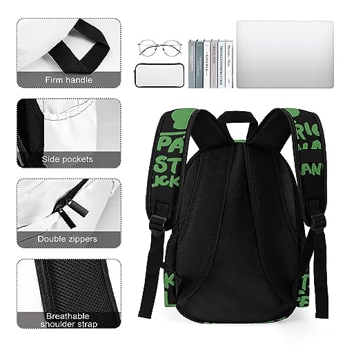 St Patrick's Day Auckland Backpack Lightweight Laptop Backpack Business Bag Casual Shoulder Bags Daypack for Women Men