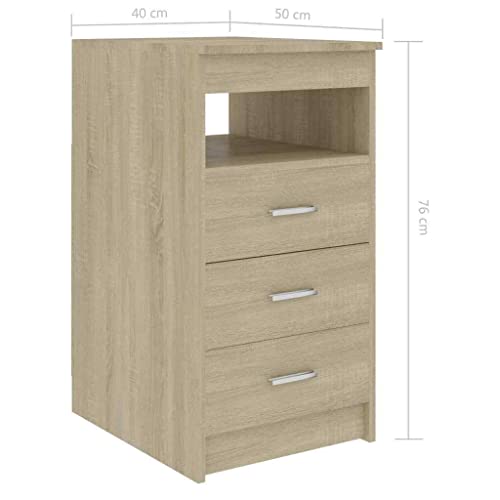 Nightstand Bedside Table Drawer Cabinet Drawer Cabinet 15.7"x19.7"x29.9" Cabinet is Crafted from A Quality Board Making It Sturdy and Long-Lasting Storage Tower Dresser