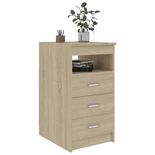 Nightstand Bedside Table Drawer Cabinet Drawer Cabinet 15.7"x19.7"x29.9" Cabinet is Crafted from A Quality Board Making It Sturdy and Long-Lasting Storage Tower Dresser