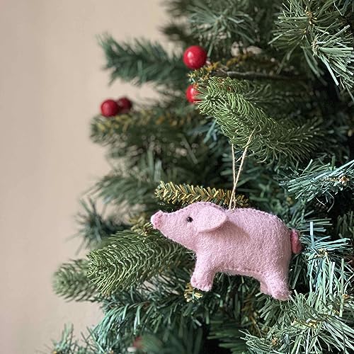 Felt Ornament - Pig