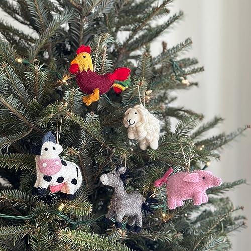 Felt Ornament - Pig