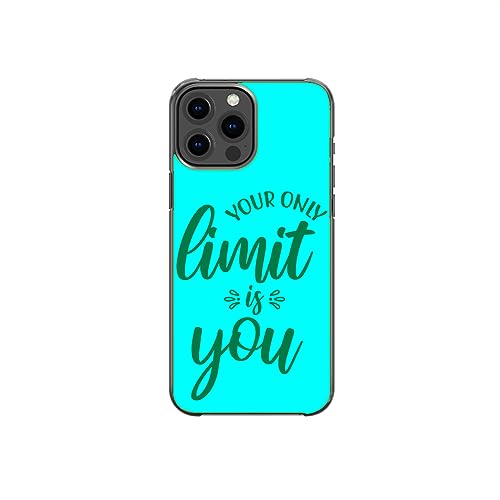 Your Only Limit Is You Positive Motivational Woke Pattern Art Design Anti-Fall and Shockproof Gift iPhone case (iPhone XR)