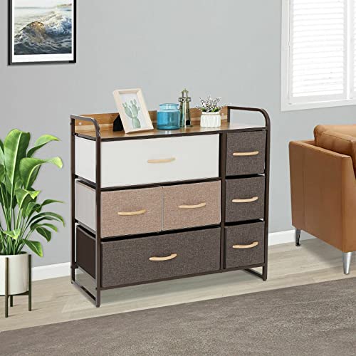 MAXCBD Nightstand Bedside Table Drawer Cabinet Storage Dresser Shelf Organizer Bins Cabinet Fabric Drawers Nightstands Protect Furniture Stand Boasts A Slim Storage Tower Dresser