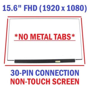 15.6" Screen Replacement for Lenovo 5D11B60448 60Hz LCD Display Panel 30Pins FHD 1920(RGB)*1080 Non-Touch