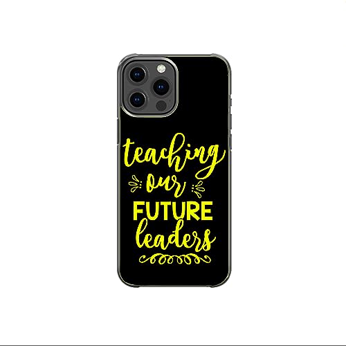 Teaching Our Future Leaders Inspirational Motivational Sarcastic Funny Fisherman Pattern Art Design Anti-Fall and Shockproof Gift iPhone Case (iPhone XR)