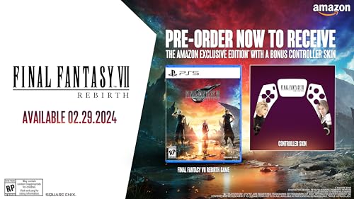 Final Fantasy VII Rebirth - Exclusive Amazon Edition (PS5)