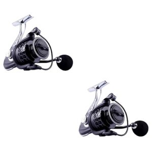 toddmomy 2pcs full metal fishing reel drag fishing reel fishing line spooling accessories fishing reels baitcasting reels cat fish fishing baits fishing wire wheel freshwater fishing coil