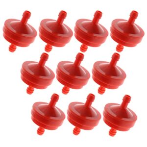 10pcs 1/4" fuel filter replacement lawn mower 1/4" inline fuel filter for briggs stratton 298090 4105 298090s