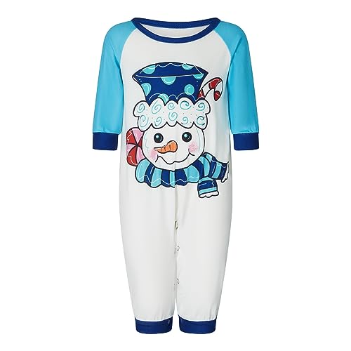 Halloween Matching Sets for Family Classic Letter Print Long Sleeve Raglan Tops + Pants Set Fall 2 Piece Set (Baby, I Blue, XL)