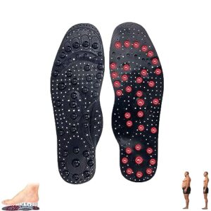 gfouk™ titanvein far infrared tourmaline acupressure insoles, gfouk acupressure insoles, magnetic insoles for shoes (1pair,small)