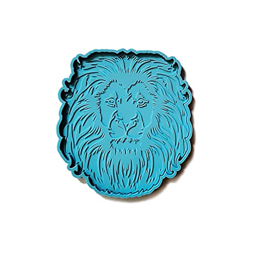 Lion Head Tray Epoxy Resin Mold Coaster Casting Silicone Mould DIY Crafts Jewelry Home Decorations Making Tools