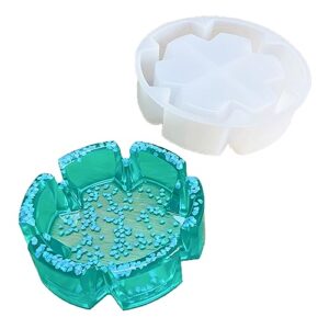 Geometry Storage Box Silicone Mold Epoxy Resin Mold DIY Jewelry Storage Tray Tools Tabletop Decoration Mold