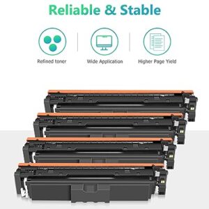 069 Toner Cartridge Replacement for Canon 069H for imageCLASS MF753Cdw MF751Cdw LBP674Cdw Printer ( 4 Pack )