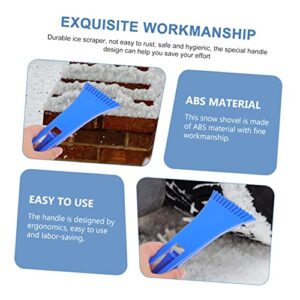 BESTOYARD 9 pcs Ice Shovel Snow Removal for Car Windshield ice Scraper for car Snow Removal Scraper Refrigerator ice Scraper Freezer Ice Remover Shovel Window ice Scraper abs Mini Brush