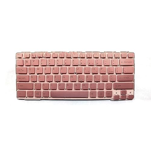 Laptop Keyboard for Sony for VAIO SVE14A SVE14A36CV SVE14A37CG SVE14A37CN SVE14A37CV SVE14A390S SVE14A390X SVE14A190X English US Pink New