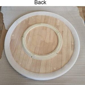 Lazy Susan Turntable, Wooden Kitchen Serving Plate Round Rotating Tray for Hotel Restaurant Family Kitchen, Dining Table Centerpiece/Wood (Size : 60cm/23.6in)