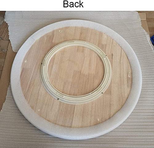 Lazy Susan Turntable, Wooden Kitchen Serving Plate Round Rotating Tray for Hotel Restaurant Family Kitchen, Dining Table Centerpiece/Wood (Size : 60cm/23.6in)