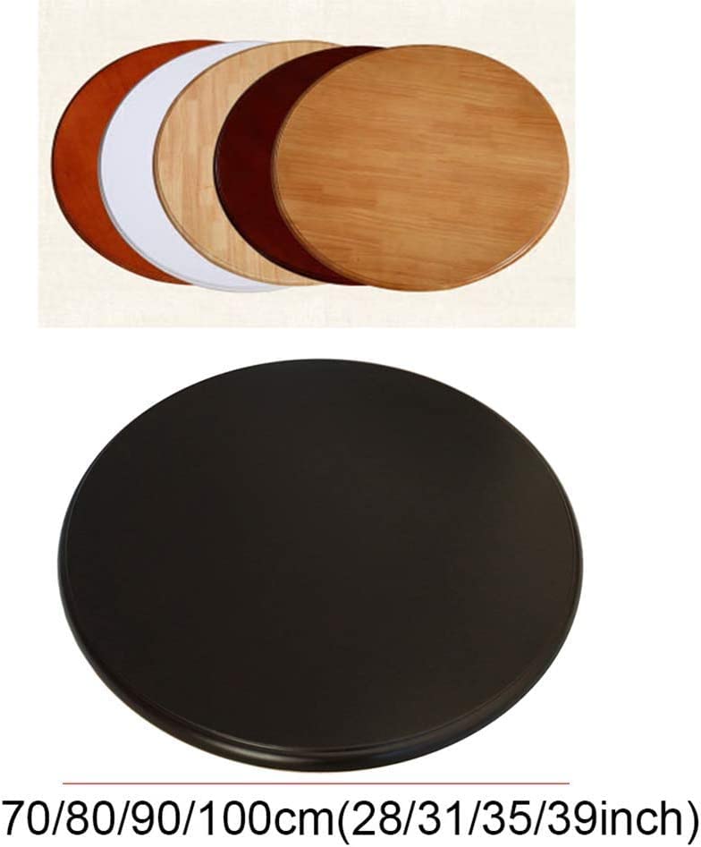 Lazy Susan Turntable, Wooden Kitchen Serving Plate Round Rotating Tray for Hotel Restaurant Family Kitchen, Dining Table Centerpiece/Wood (Size : 60cm/23.6in)