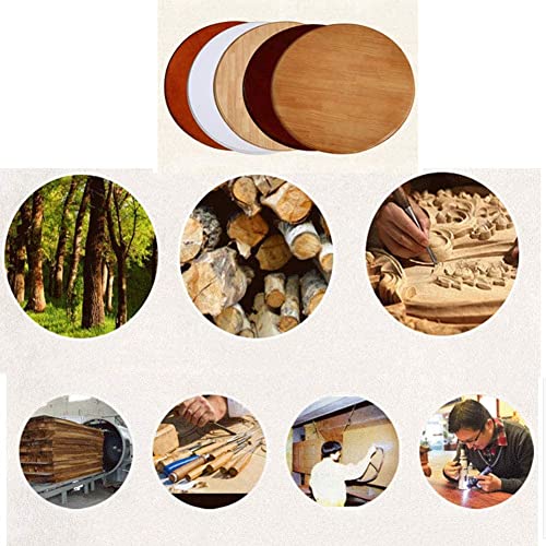 Lazy Susan Turntable, Wooden Kitchen Serving Plate Round Rotating Tray for Hotel Restaurant Family Kitchen, Dining Table Centerpiece/Wood (Size : 60cm/23.6in)