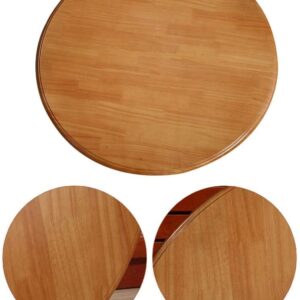 Lazy Susan Turntable, Wooden Kitchen Serving Plate Round Rotating Tray for Hotel Restaurant Family Kitchen, Dining Table Centerpiece/Wood (Size : 60cm/23.6in)