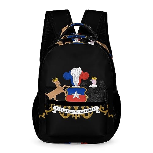 FunnyStar Coat Arms of Chile Laptop Backpack Cute Daypack for Camping Shopping Traveling