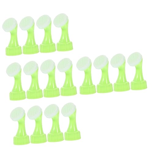 GANAZONO 16 Pcs Watering Can Nozzle Spray Bottle Sprinkler with Rose Head Watering Bottle Cap Nozzle Bottle Cap Sprinkler Portable Water Kettle Mini vase Plastic Water jug Bottle Sprinklers