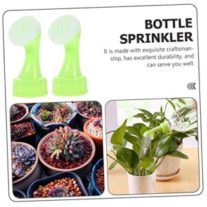 GANAZONO 16 Pcs Watering Can Nozzle Spray Bottle Sprinkler with Rose Head Watering Bottle Cap Nozzle Bottle Cap Sprinkler Portable Water Kettle Mini vase Plastic Water jug Bottle Sprinklers