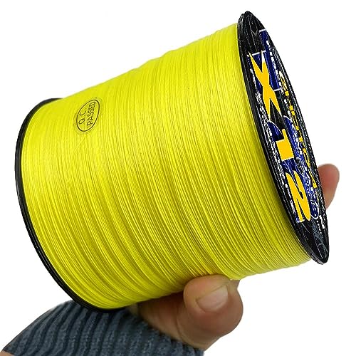 500M Carp Fishing Line 9/12Strands for Saltwater Freshwater Fishing High Smooth and Reduce Wear 20-120lb