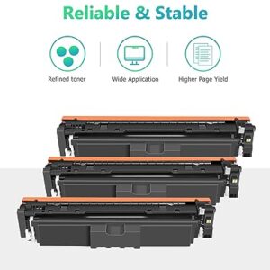 069 Toner Cartridge Compatible Replacement for Canon 069H for imageCLASS MF753Cdw MF751Cdw LBP674Cdw Printer (3 Black)