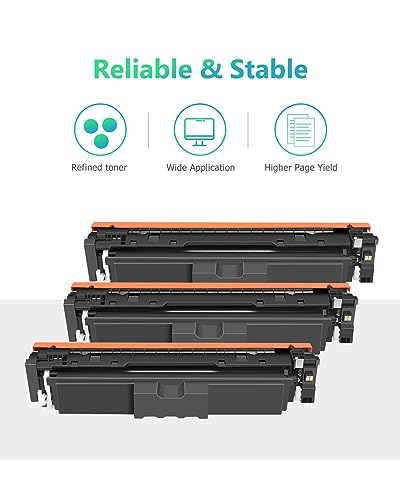 069 Toner Cartridge Compatible Replacement for Canon 069H for imageCLASS MF753Cdw MF751Cdw LBP674Cdw Printer (3 Black)