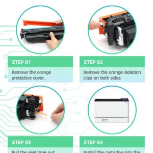 069H Toner Cartridge Compatible Replacement for Canon 069 for imageCLASS MF753Cdw MF751Cdw LBP674Cdw Printer (1 Yellow)