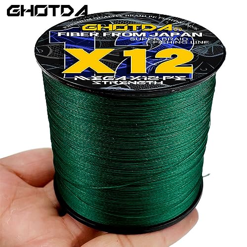 PE Braided Fishing Line High -prescision Tensioning Weaving Fishing Line 25-120lb Carp Saltwater Fishing Tackle 500m