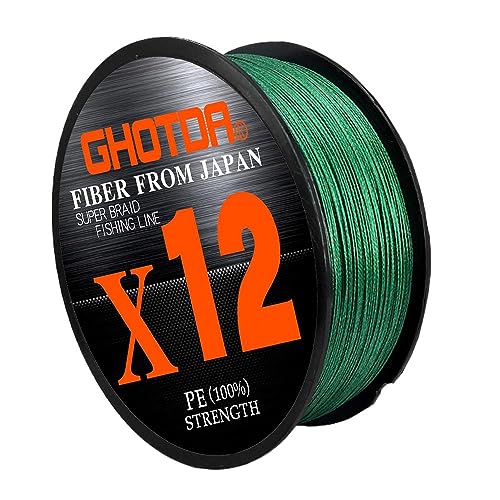 X12 Super Strong 12 Strands Braided Fishing Line 500M Multifilament PE Line Saltwater Fishing Tackle