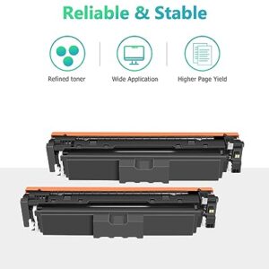 069H Toner Cartridge Compatible Replacement for Canon 069 for imageCLASS MF753Cdw MF751Cdw LBP674Cdw Printer (2 Black)