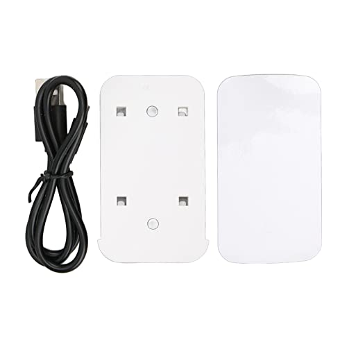 Wireless Two Way Talk Video Doorbell Camera, Night, Remote Video Call, Rechargeable Battery for Smart Security, White