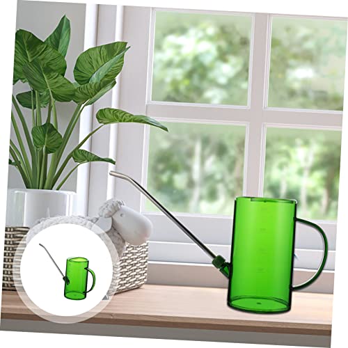 Happyyami stainless water bottles Watering Bottle long mouth pot Bonsai Watering Can Pearlescent indoor spray bottle water bottle watering can stainless steel water bottles bonsai