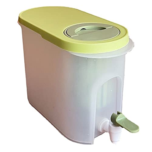 Refrigerator Cold Kettle Silicone Sealing Refrigerator Cold Kettle Double Filtration for Kitchen (Green)