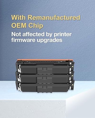 (with Chip) 069 Toner Cartridge Replacement for Canon 069 CRG069 CRG069 H CRG-069 H for imageCLASS MF753Cdw MF751Cdw LBP674Cdw Printer (Black 3 Pack)