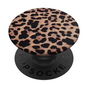 leopard pattern phone popper popsockets swappable popgrip