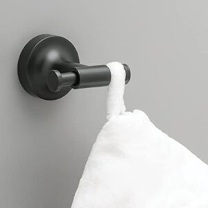 Franklin Brass VOI35-MB Voisin Double Towel Hook Bath Hardware Accessory in Matte Black