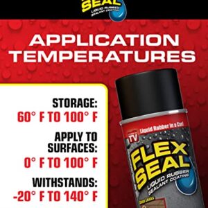 Flex Seal Mini, 3-Pack, White, Stop Leaks Instantly, Waterproof Rubber Spray On Sealant Coating, Travel Size, Perfect for Gutters, Wood, RV, Campers, Roof Repair, Skylights, Windows, and More