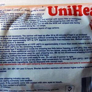 Uniheat Shipping Warmers 40 Hour - 4 Pack + Bonus! One Free 20 Hour Heat Pack!