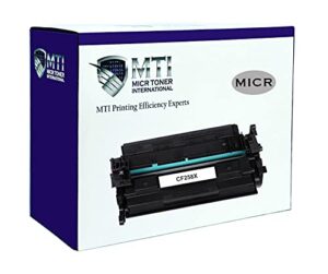 mti remanufactured hp 58x micr toner high yield replacement for hp 58x cf258x 58a cf258a lj pro m404 m404n m404dn m404dw mfp m428 m428fdw m428fdn m428dw check printer cartridge